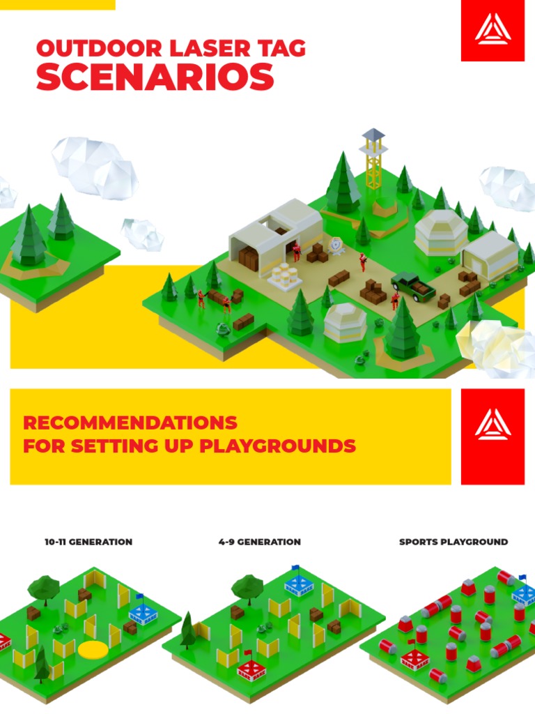 Outdoor Laser Tag Setup Guide | PDF | Tanks | Playground