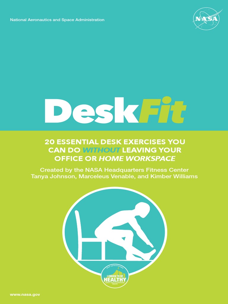 NASA's 20 essential desk exercises to stay active while working | PDF ...