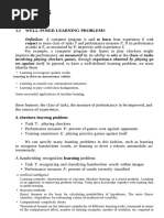 ML-UNIT-1 - Introduction PART-1 | PDF | Machine Learning | Function (Mathematics)