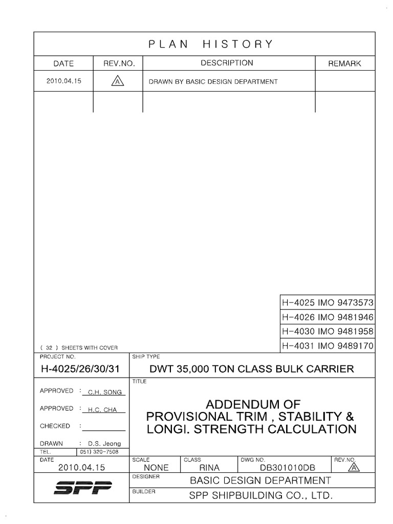 Trim & Stability Calculation Guide | PDF