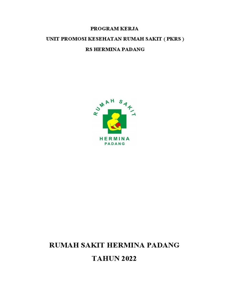 Program Kerja PKRS | PDF