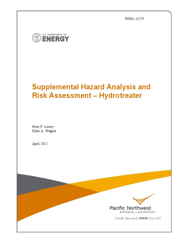PSV Test Risk Assessment | PDF | Risk | Hazards