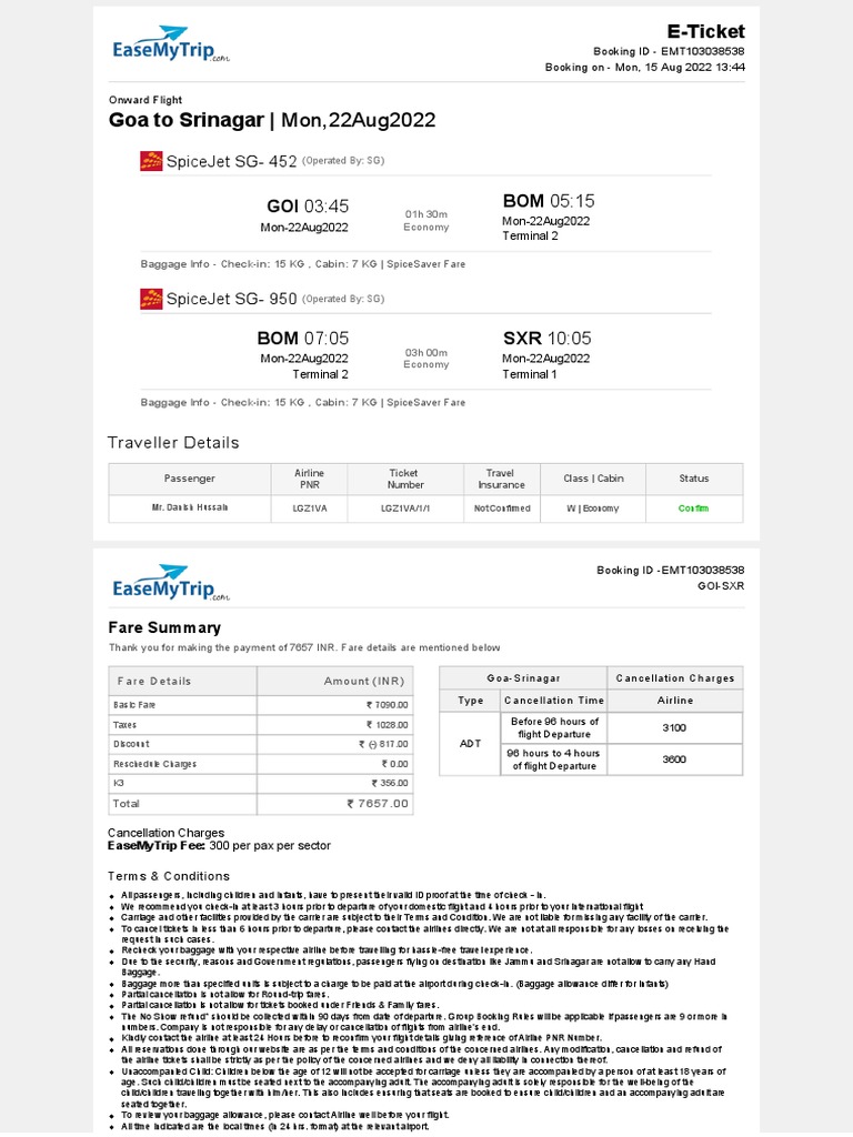 Danish ticket | PDF | Airlines | Airport