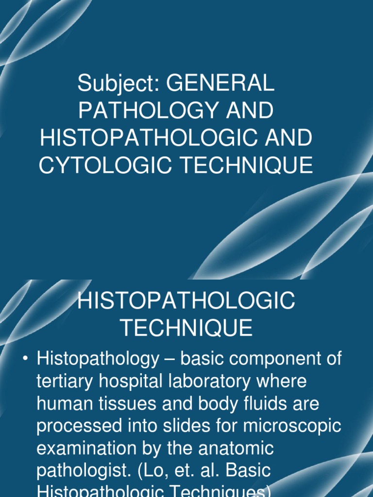 Grossing Techniques in Histopathology | PDF | Histopathology | Biopsy