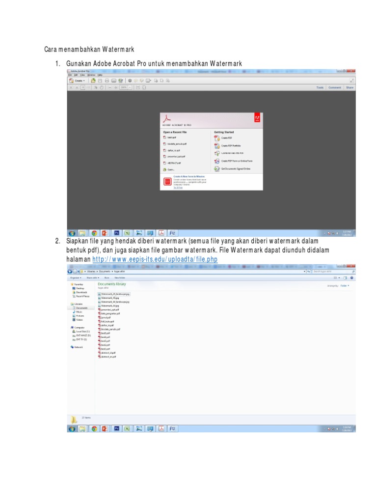 Cara Menambahkan Watermark di PDF | PDF