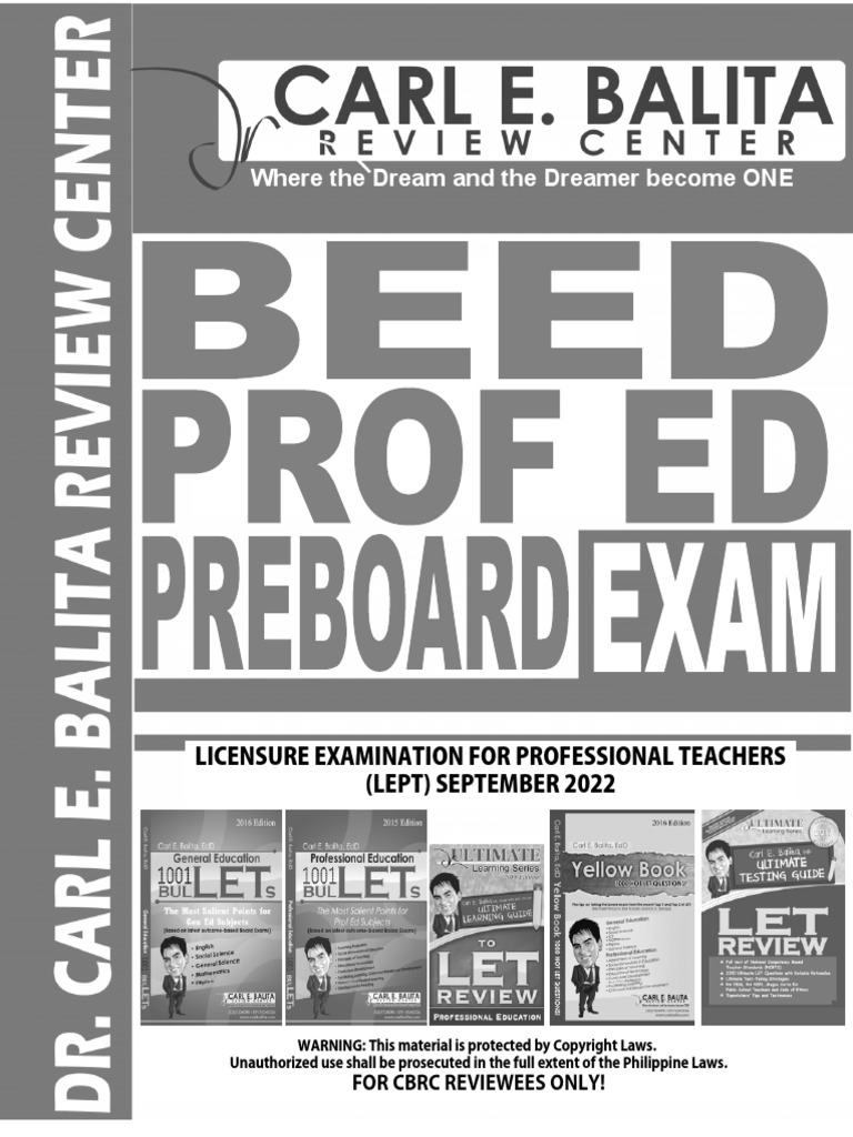 Beed Prof Ed | PDF | Curriculum | Teachers