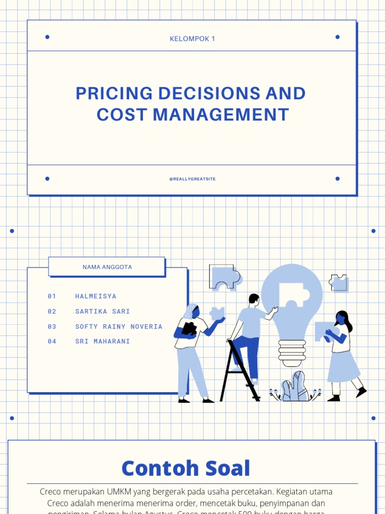 Pricing Decisions and Cost Management | PDF