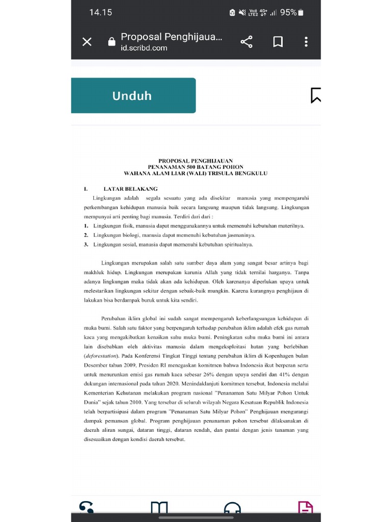 Contoh Proposal Proyek | PDF