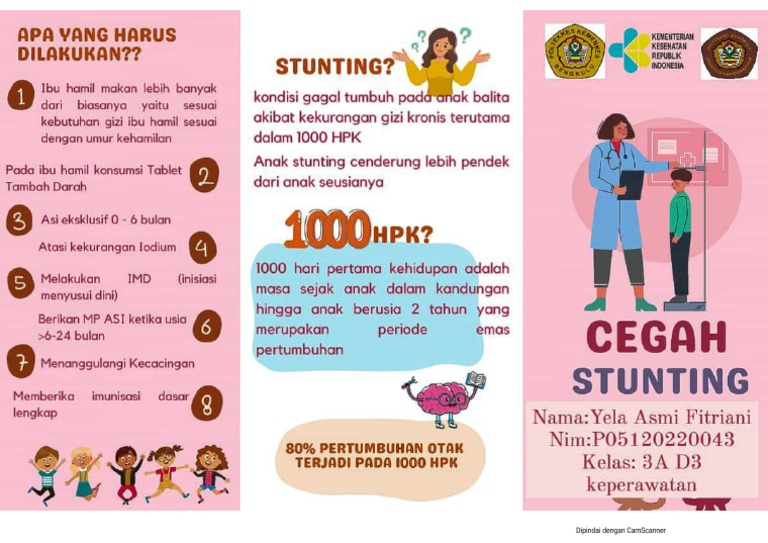 Leaflet - YELA ASMI FITRIANI - 3A D3 Keperawatan | PDF