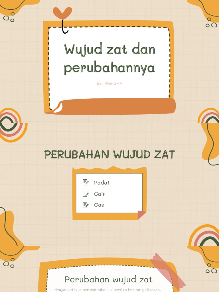Wujud Zat Dan Perubahannya | PDF