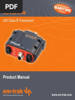EM-TRAK A100 AIS Class A Transceiver | PDF | Telecommunications ...