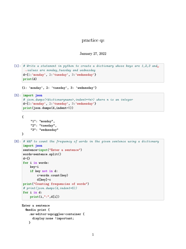 Practice Qs | Download Free PDF | Information Age | Computer Programming
