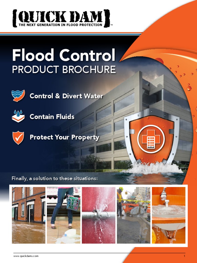 Quick Dam Brochure | PDF | Water | Flood Control