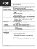 Grade 10 Active Recreation Lesson Plan | PDF | Self-Improvement