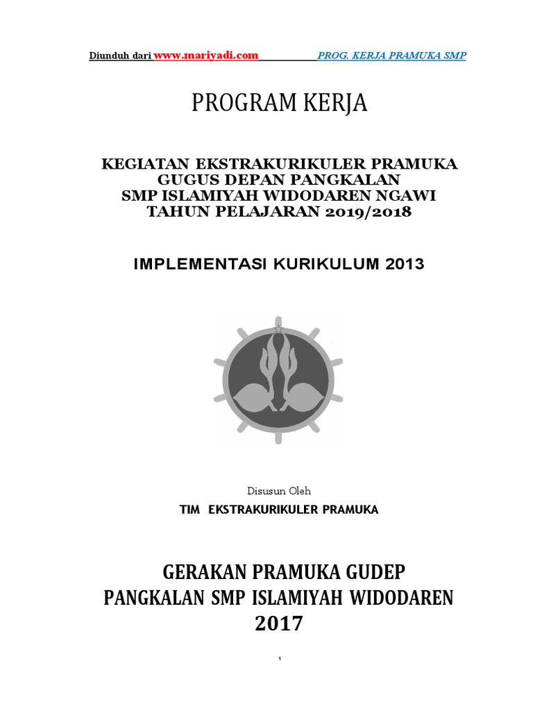 Program PRAMUKA Penggalang | PDF