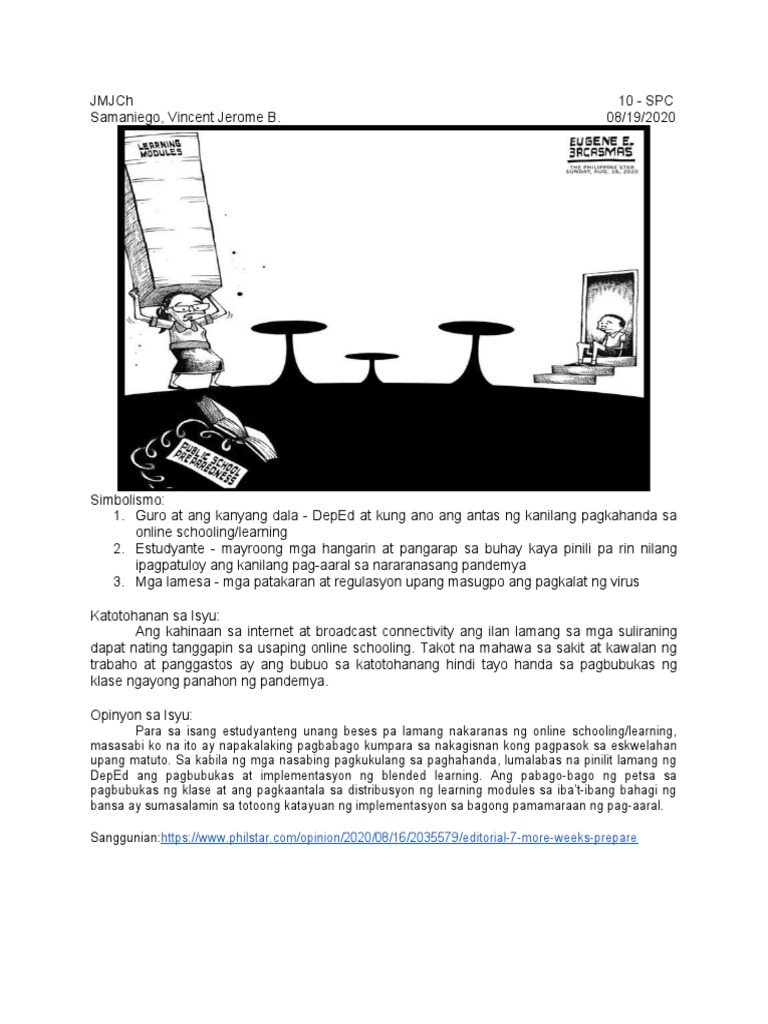 AP 10 Editoryal Kartun | PDF