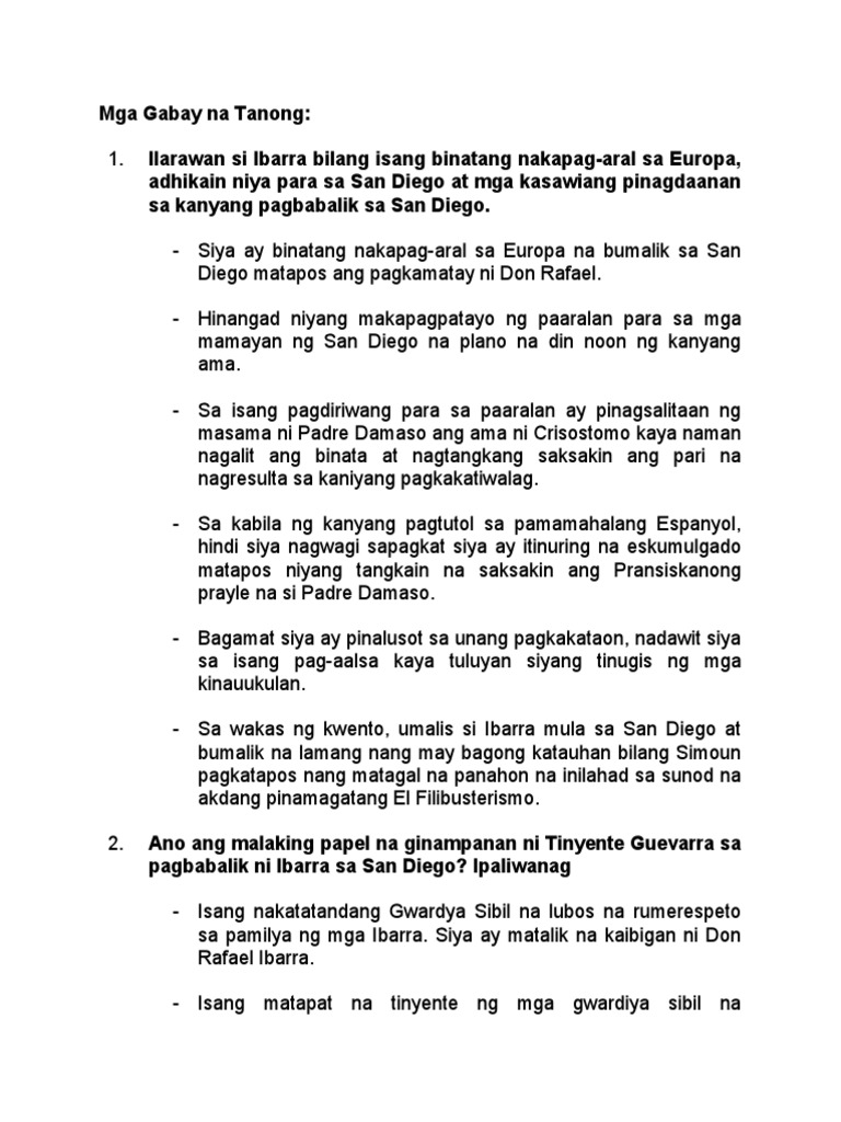 Grade9 - Mahahalagang Pangyayari | PDF