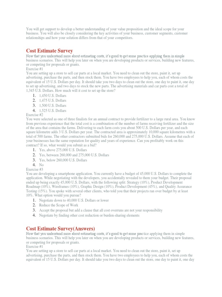 Module 3. Developing Your Product or Service Module 3 | PDF | Customer ...