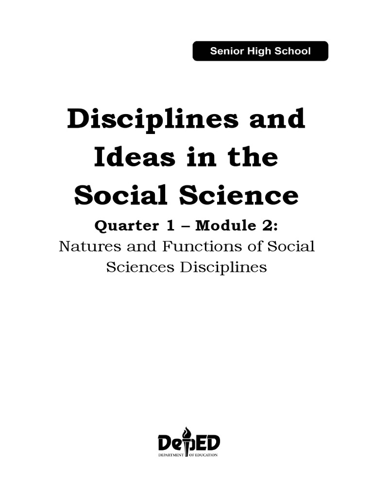 Module2 Diss | PDF | Social Sciences | Sociology