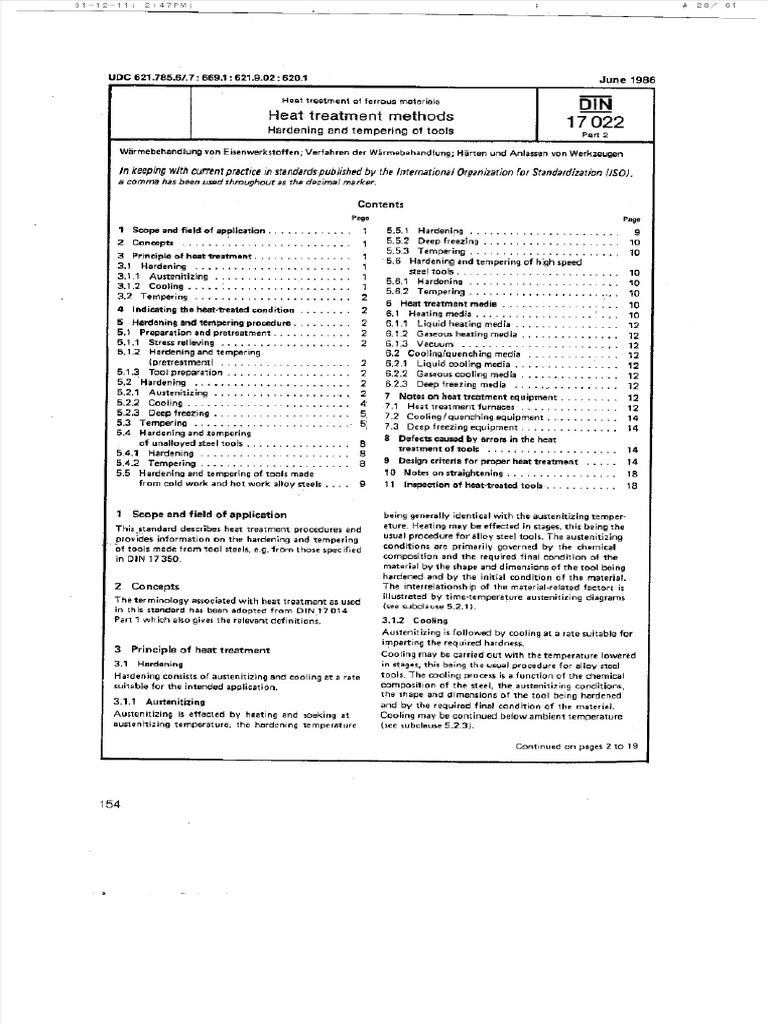 Din 17022 2 1986 | PDF