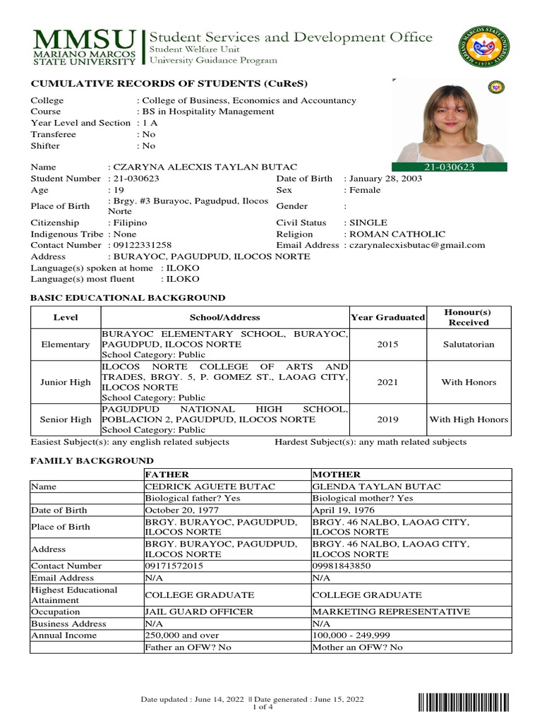 Guidance Record - 21-030623 | PDF