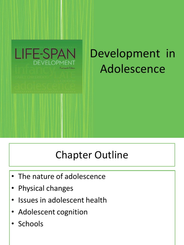 Adolescence - Physical and Cognitive Development | PDF | Puberty ...