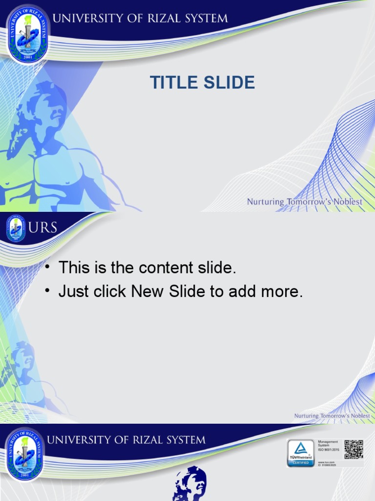 URS PPt Template Final | PDF