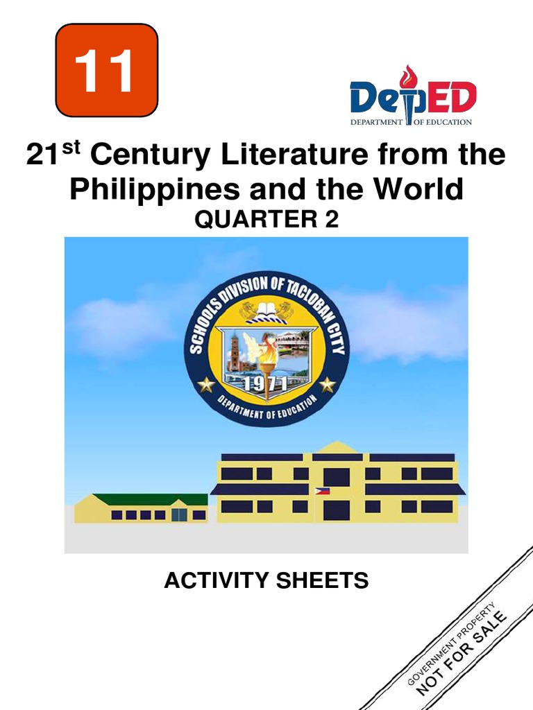 21st Century Literature - Grade 11.Q2.Week1&2 | PDF