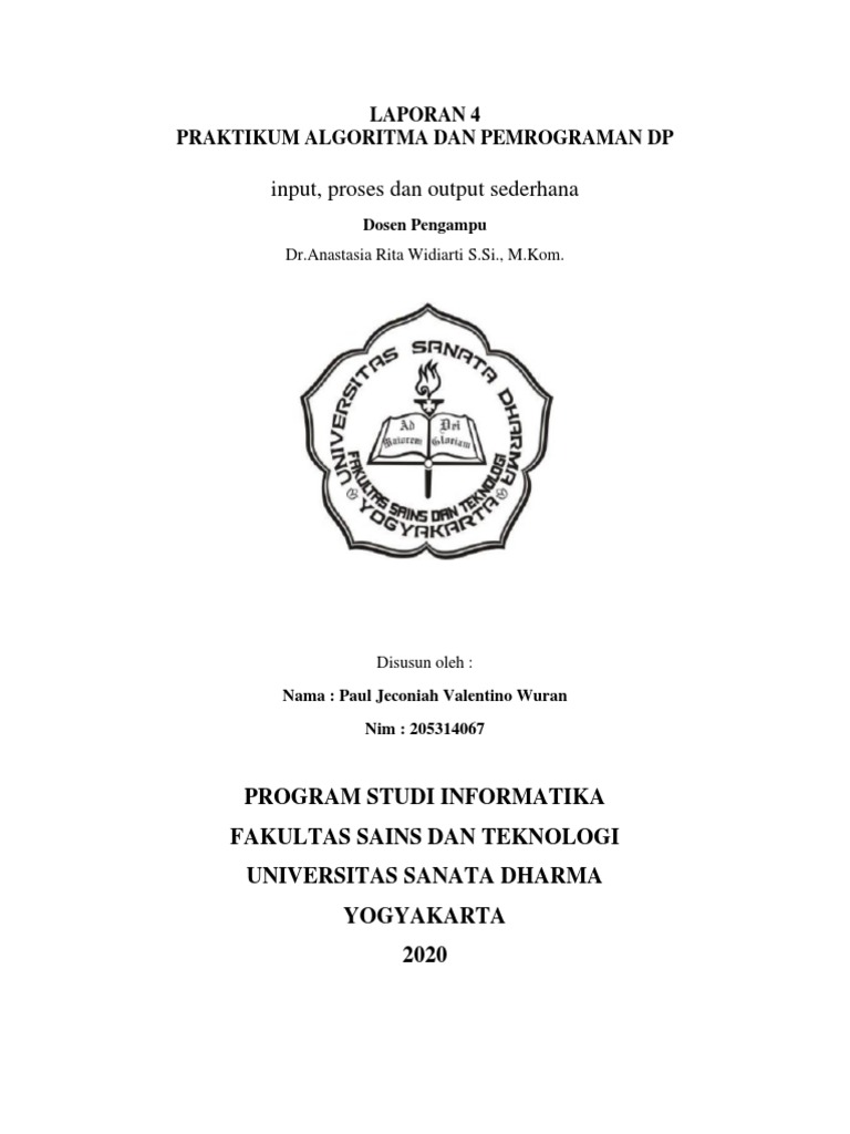 Algoritma & Pemrograman Dasar | PDF