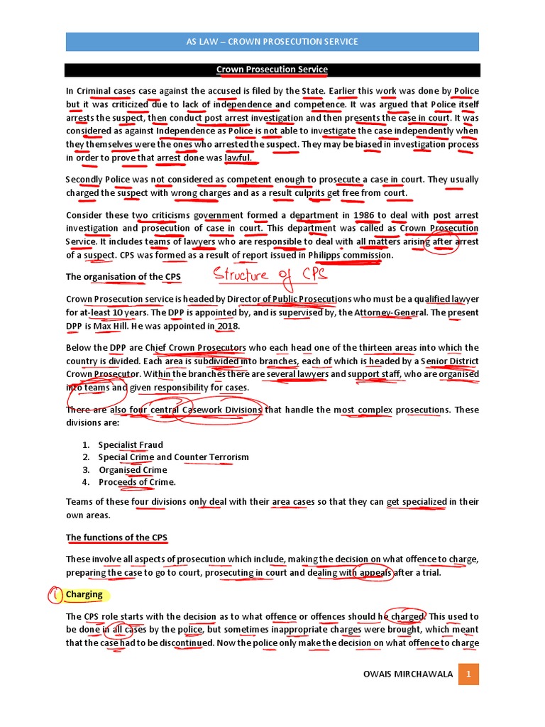 Crown Prosecution Service | PDF | Prosecutor | Crime & Violence