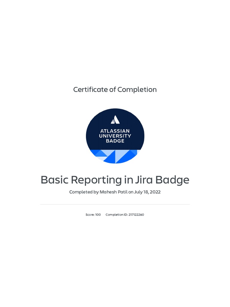 Basic Reporting in Jira Assessment - Atlassian | PDF