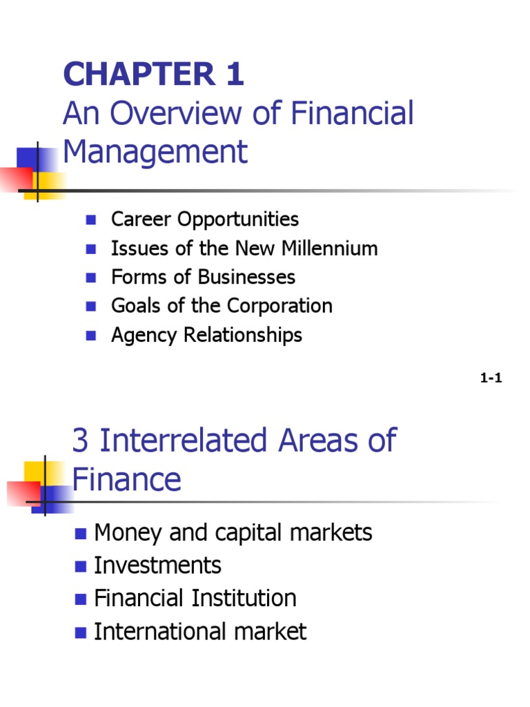 Chapter 1 FM | PDF | Investing | Market (Economics)