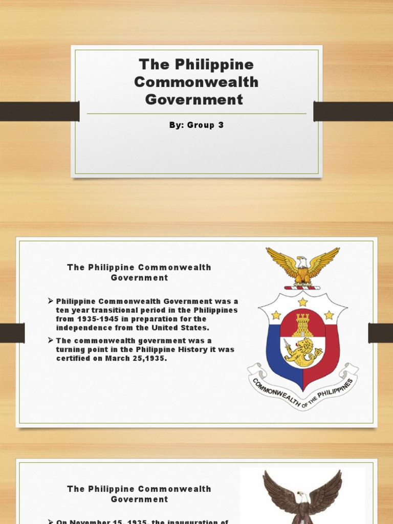 Commonwealth Government Group 3 Updated | PDF | Government Institutions ...