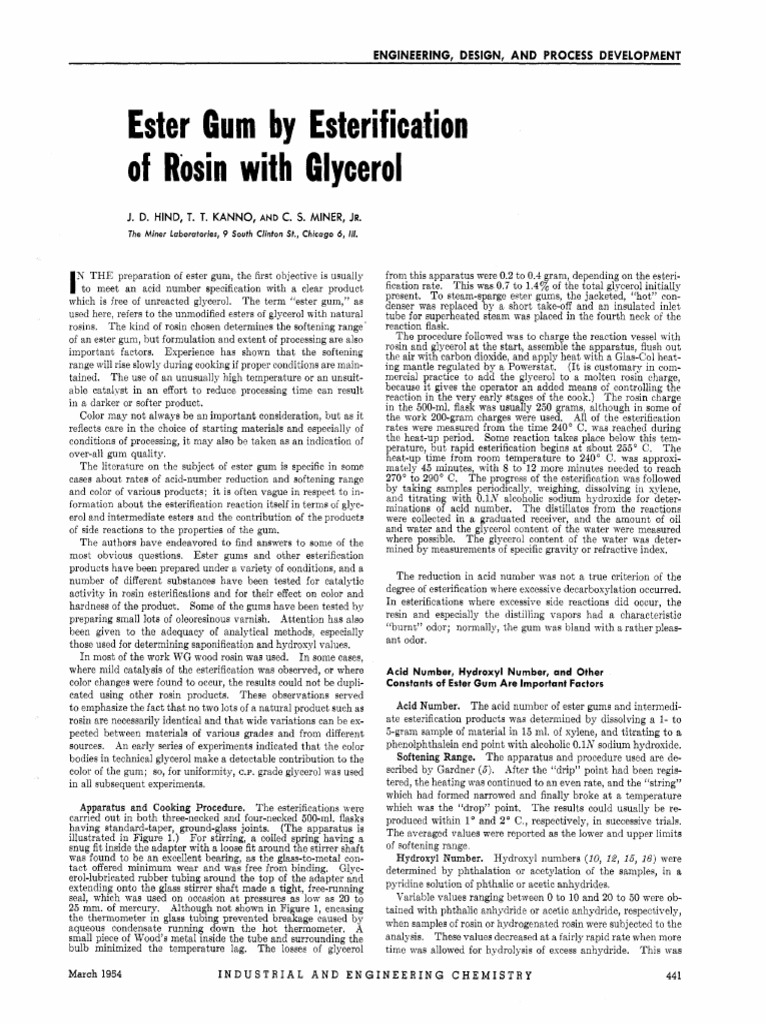 Hind 1954 | Download Free PDF | Ester | Ethanol