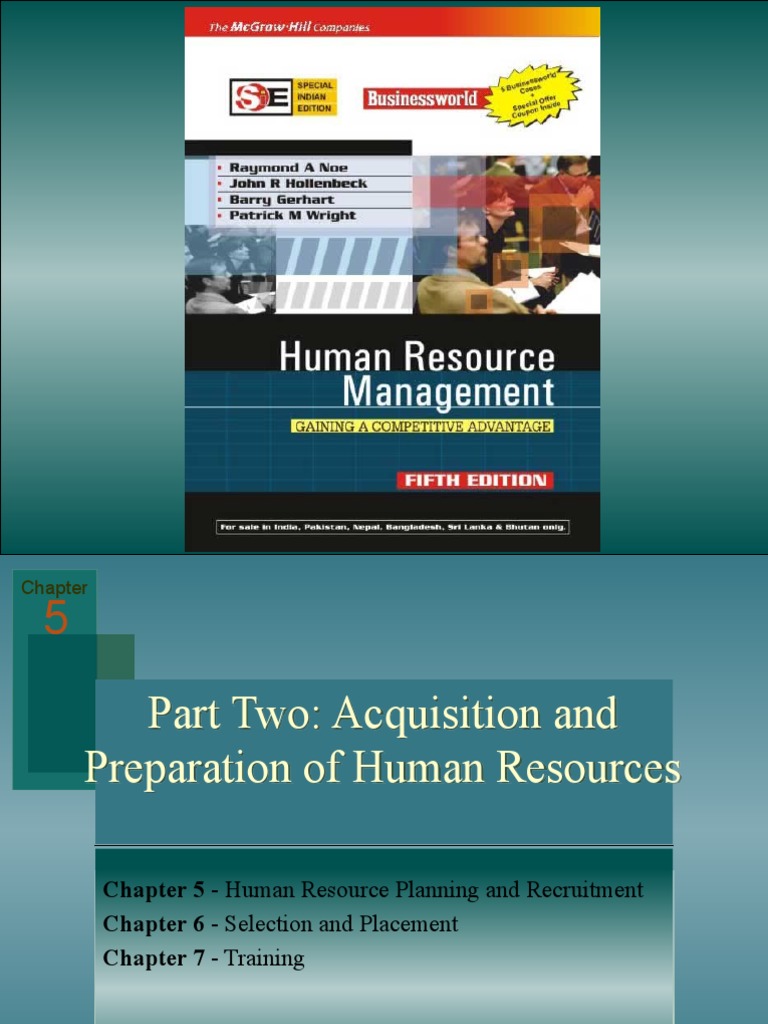 5 Human Resource Planning and Recruitment | PDF | Recruitment ...