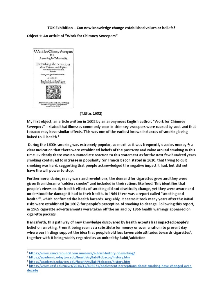 How New Knowledge Can Change Established Values and Beliefs | PDF ...