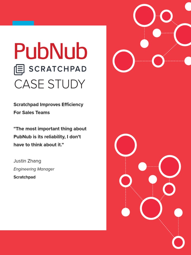 PubNub Scratchpad Case Study | PDF | Real Time Computing | Computing