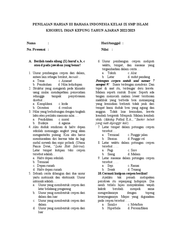 PH3 KLS IX Ner | PDF