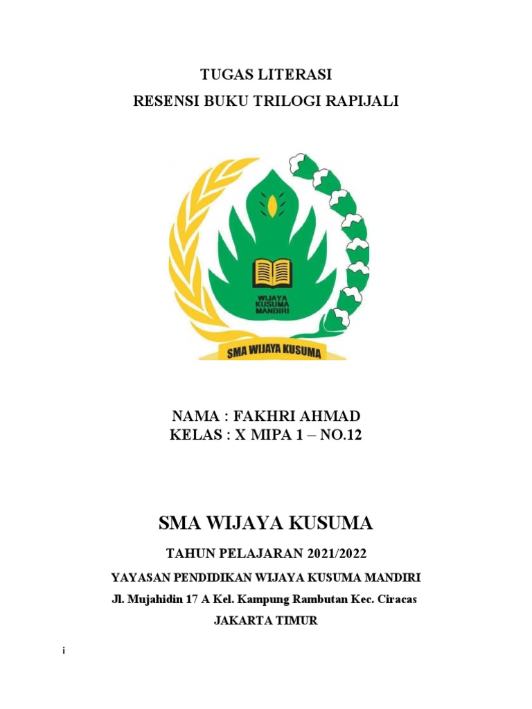 Resensi Buku Rapijali | PDF | Kajian Bahasa Asing | Griya & Taman