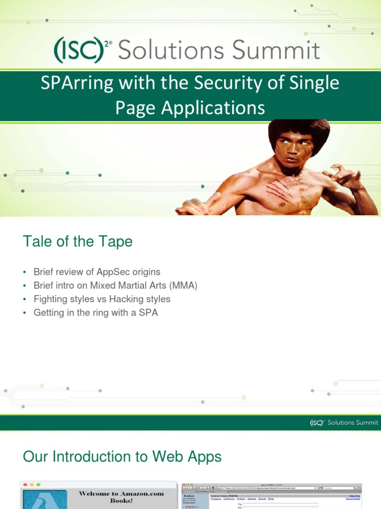 Session 2 - SPArring With The Security of Single Page Applications | PDF | Ajax (Programming ...