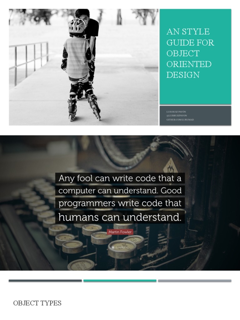 An Style Guide For Object Oriented Design | PDF | Géodésie | Cartographie