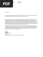 Azure SOC Bridge Letter 2026 | PDF