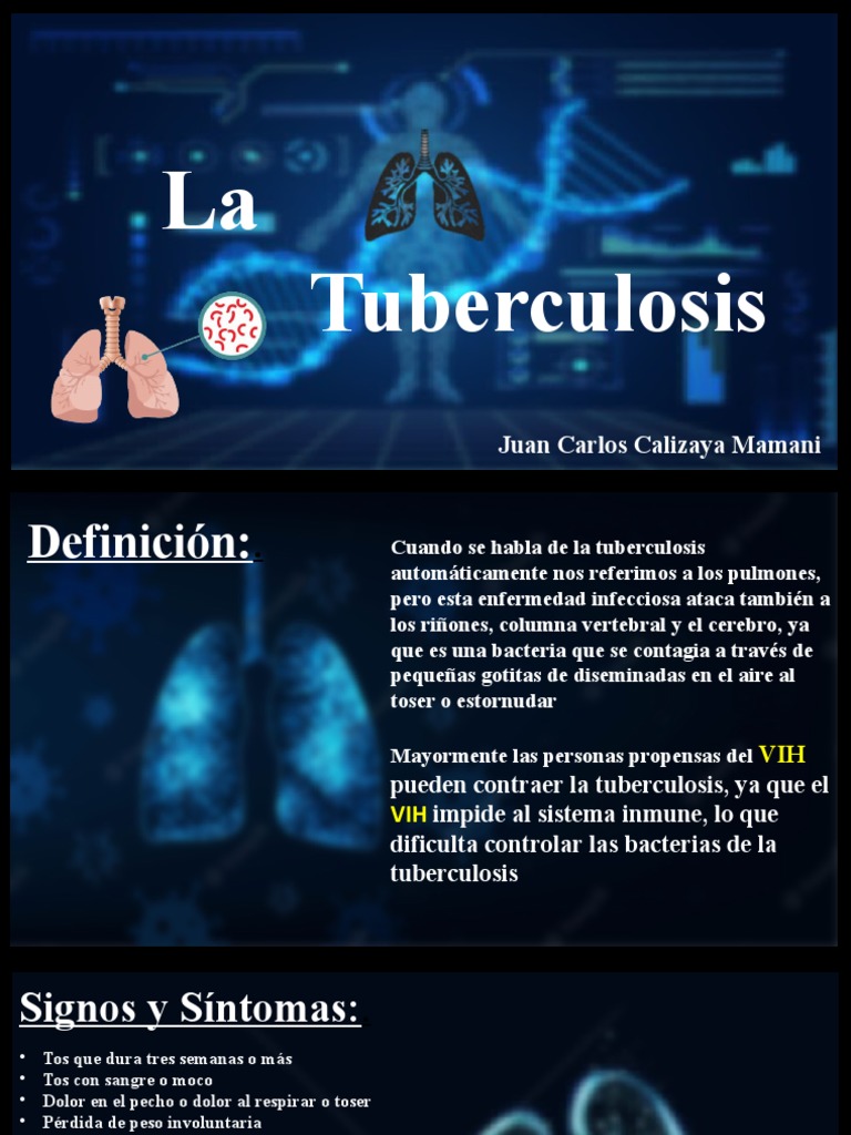 La Tuberculosis | PDF | Tuberculosis | Alimentos