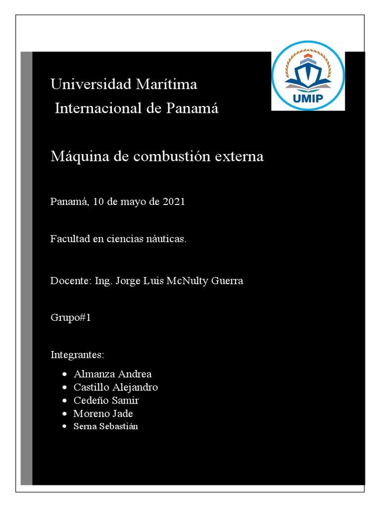 Máquinas de Combustión Externa | PDF