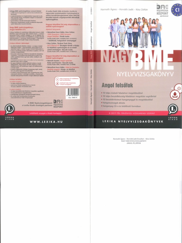 Nagy Bme Nyelvvizsgaknyv Angol Felsfok c1 9786155200427 Compress | PDF