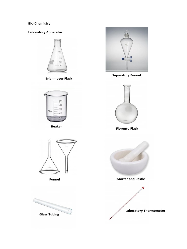Bio Chem Lab Apparatus | PDF