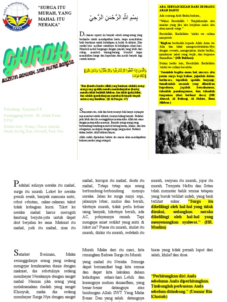 Masuk Surga Itu Mudah Yang Mahal Mauk Neraka | PDF