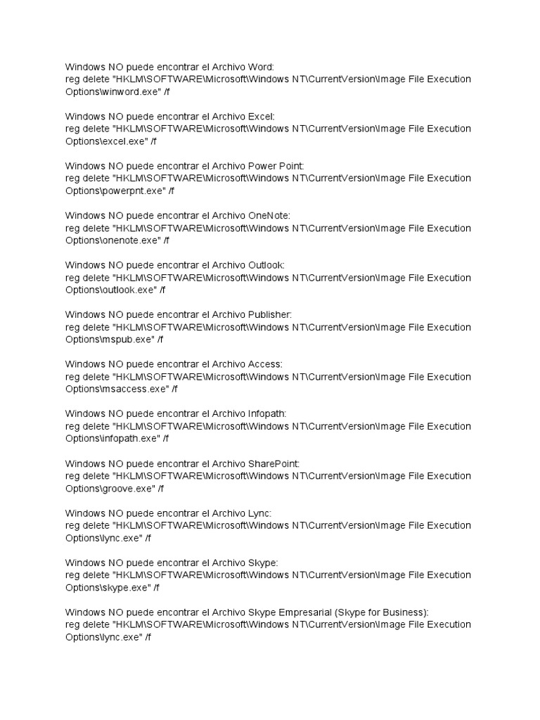 Comandos para CMD | PDF | Microsoft | Microsoft Windows