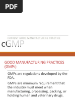 GMP Guide For Drug Products GUI 001 Canada | PDF
