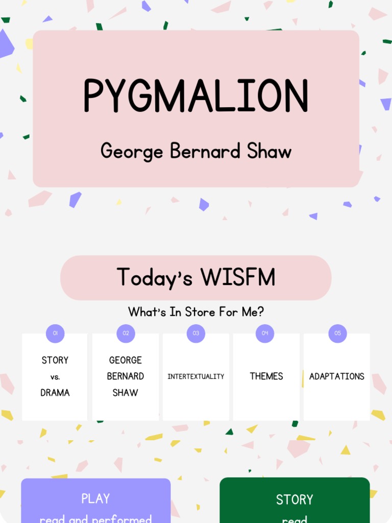 George Bernard Shaw Pygmalion | PDF | George Bernard Shaw